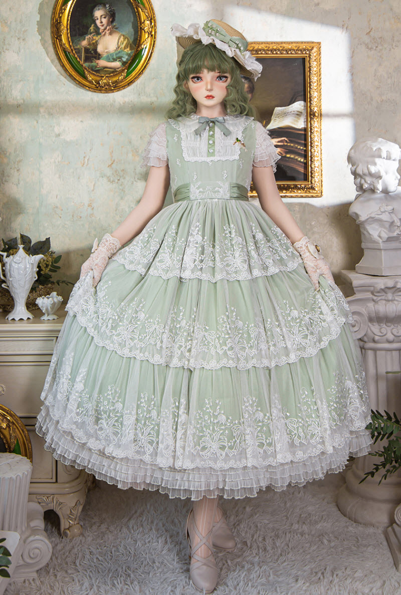 Miss Point -A Glimpse of You- Tiered Lolita OP Dress