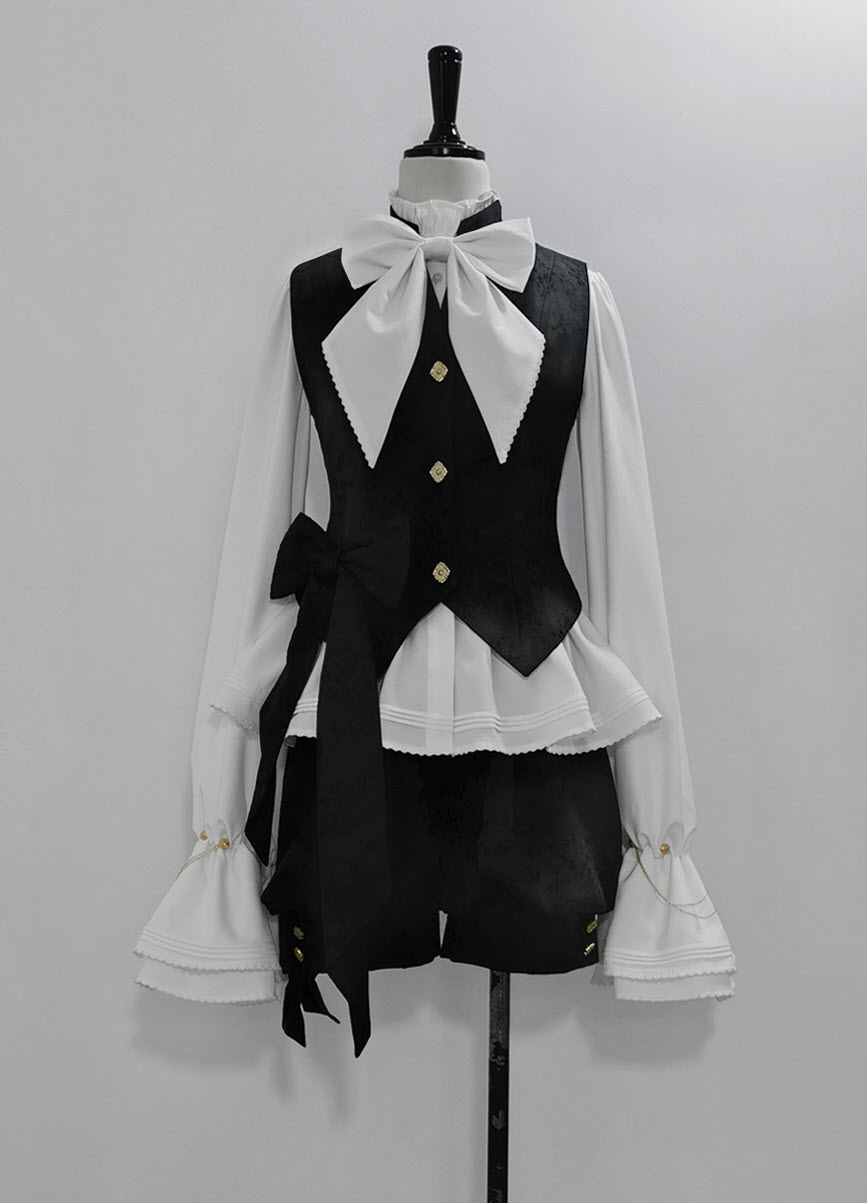 Princess Chronicles -The Intrepid Rabbit 2.0- Ouji Lolita Vest, Blouse ...